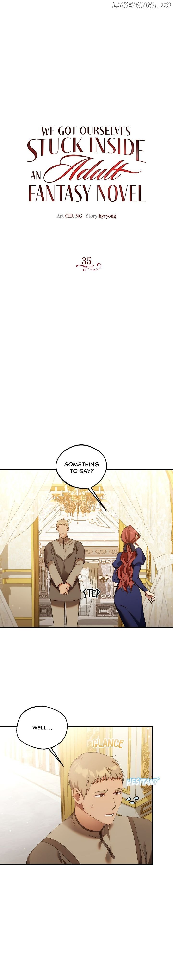 We Got Ourselves Stuck Inside an Adult Fantasy Novel Chapter 35 ...
